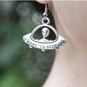 Jewelry | Alien Ufo Earrings | Poshmark